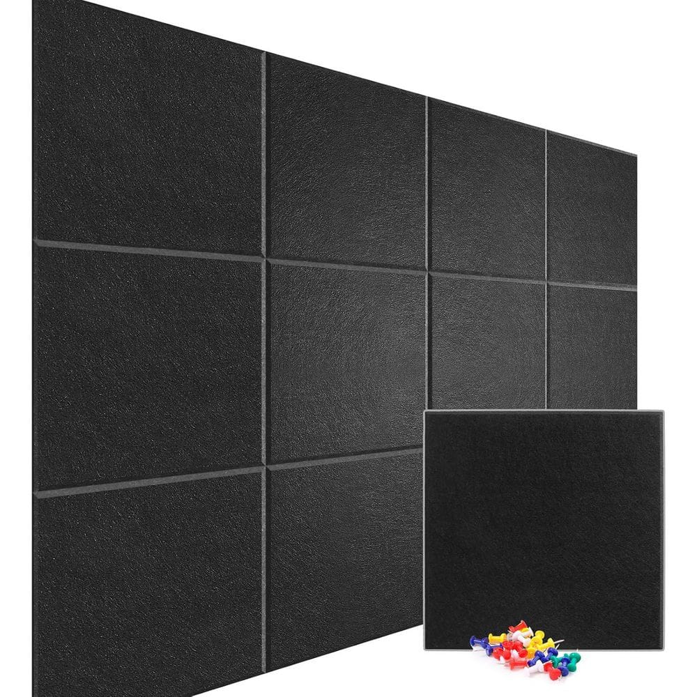 Black Cork Tiles