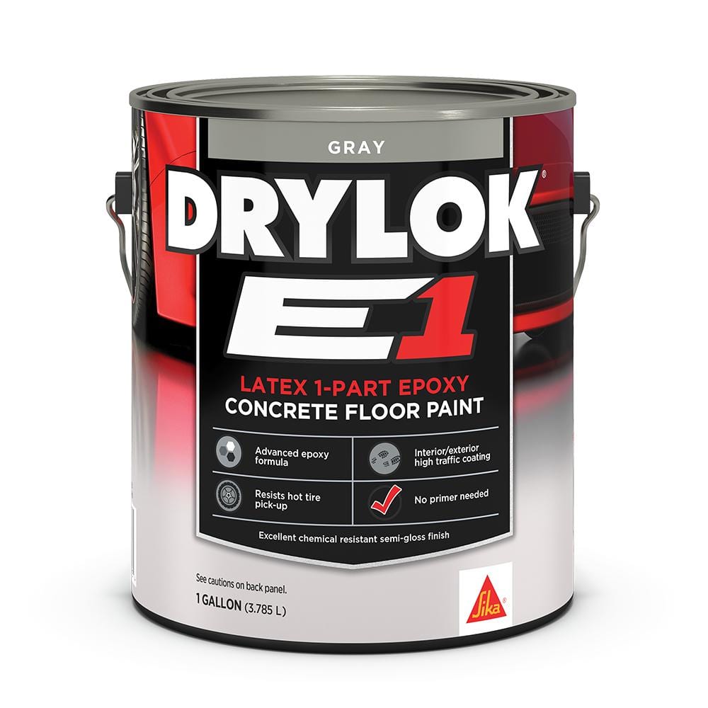 Have a question about DRYLOK E1 1 gal. Gray Semi-Gloss 1-Part Epoxy ...