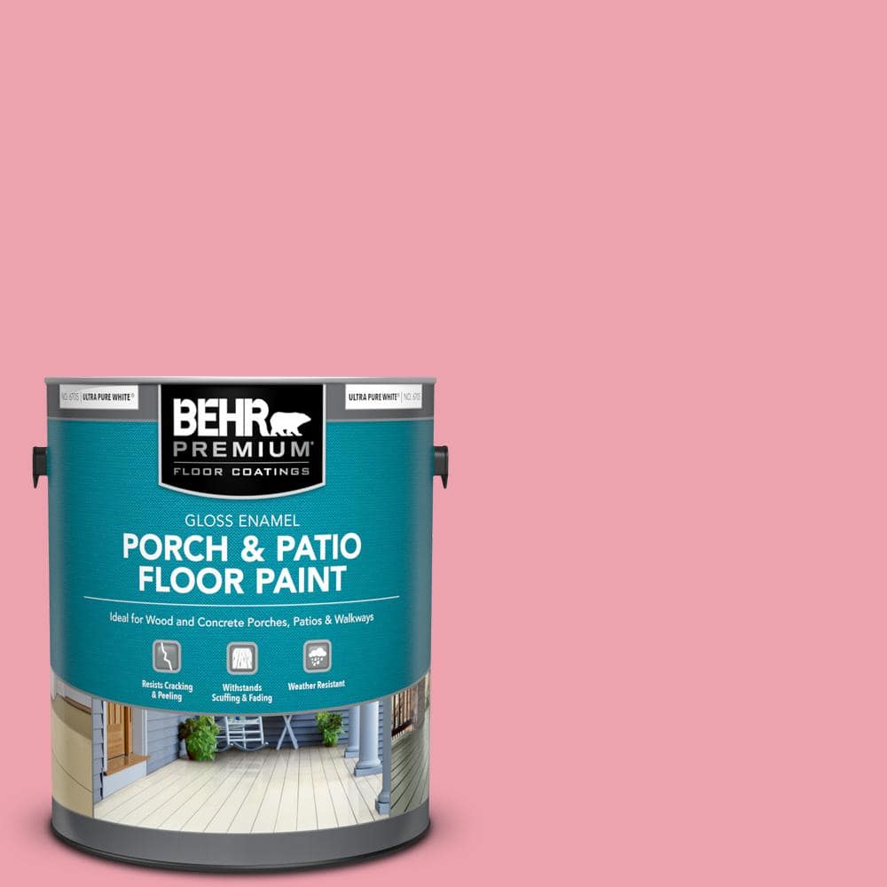 BEHR PREMIUM 1 gal. #P150-3 Pinque Gloss Enamel Interior/Exterior Porch ...