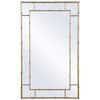StyleCraft 23.6 in. W x 39.40 in. H Iron Gold Decorative Mirror ...