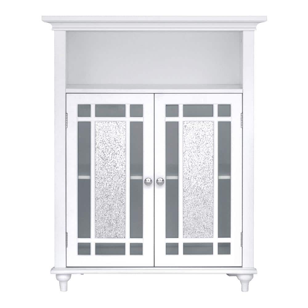 Teamson Home Windsor 26.5 in. W x 34 in. H x 12 in. D Freestanding 2 ...