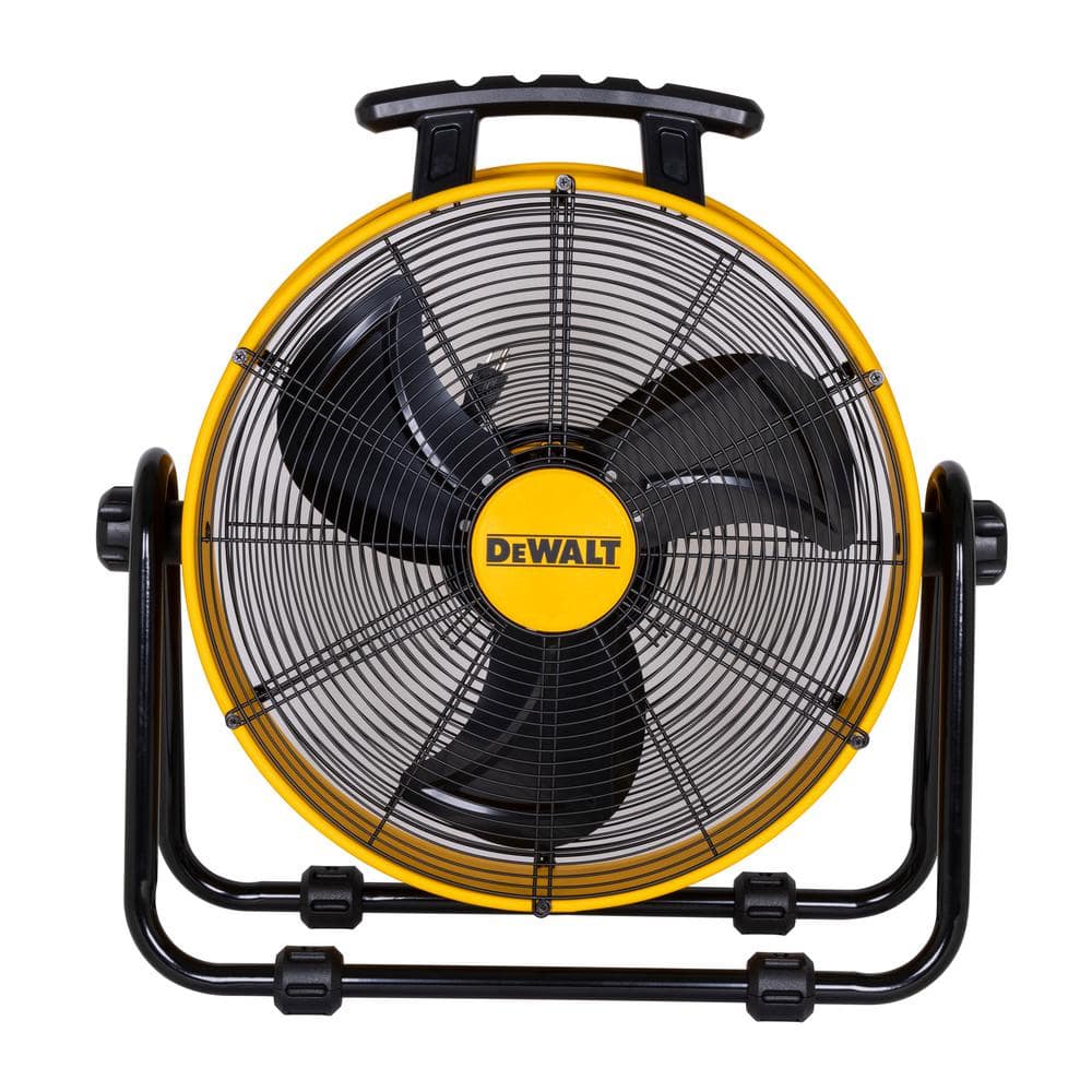 DEWALT 20 in. 3-Speed Heavy-Duty Drum Fan with 6 ft. Power Cord DXF ...