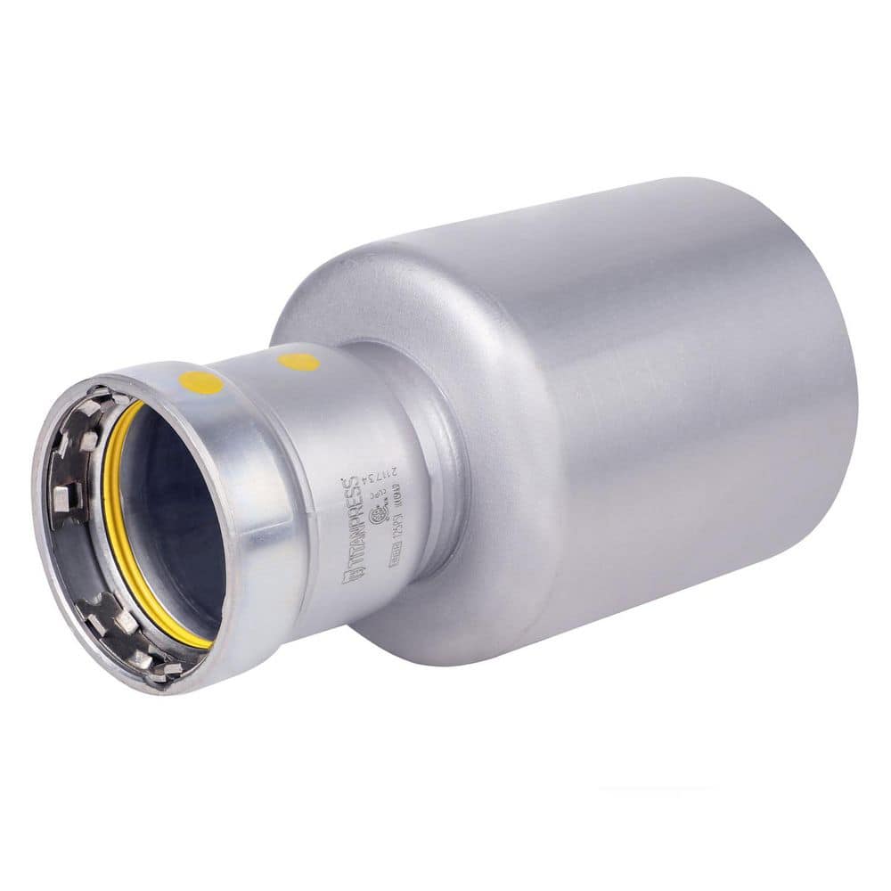 T TITANPRESS 4 in. x 3 in. Carbon Steel FTG x Press Street Reducer XL ...