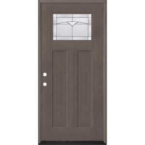 Steves & Sons Regency 36 in. x 80 in. 1/4 TopL Horizon Glass RHIS ...