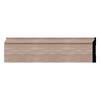 Ekena Millwork WM163 0.56 in. D x 5.25 in. W x 96 in. L Wood Walnut ...