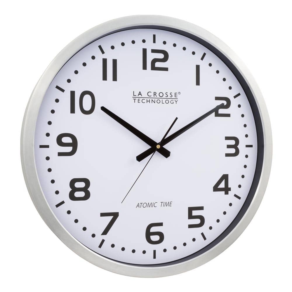 20 In. Extra Large Atomic Analog Metal Wall Clock Best Deals and Price ...