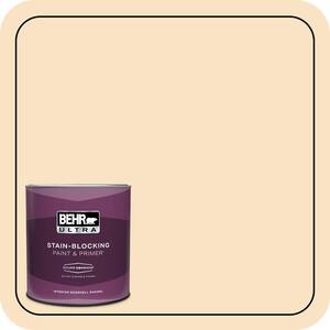 BEHR ULTRA 5 gal. #QE-18 Moonglow Extra Durable Satin Enamel Interior ...