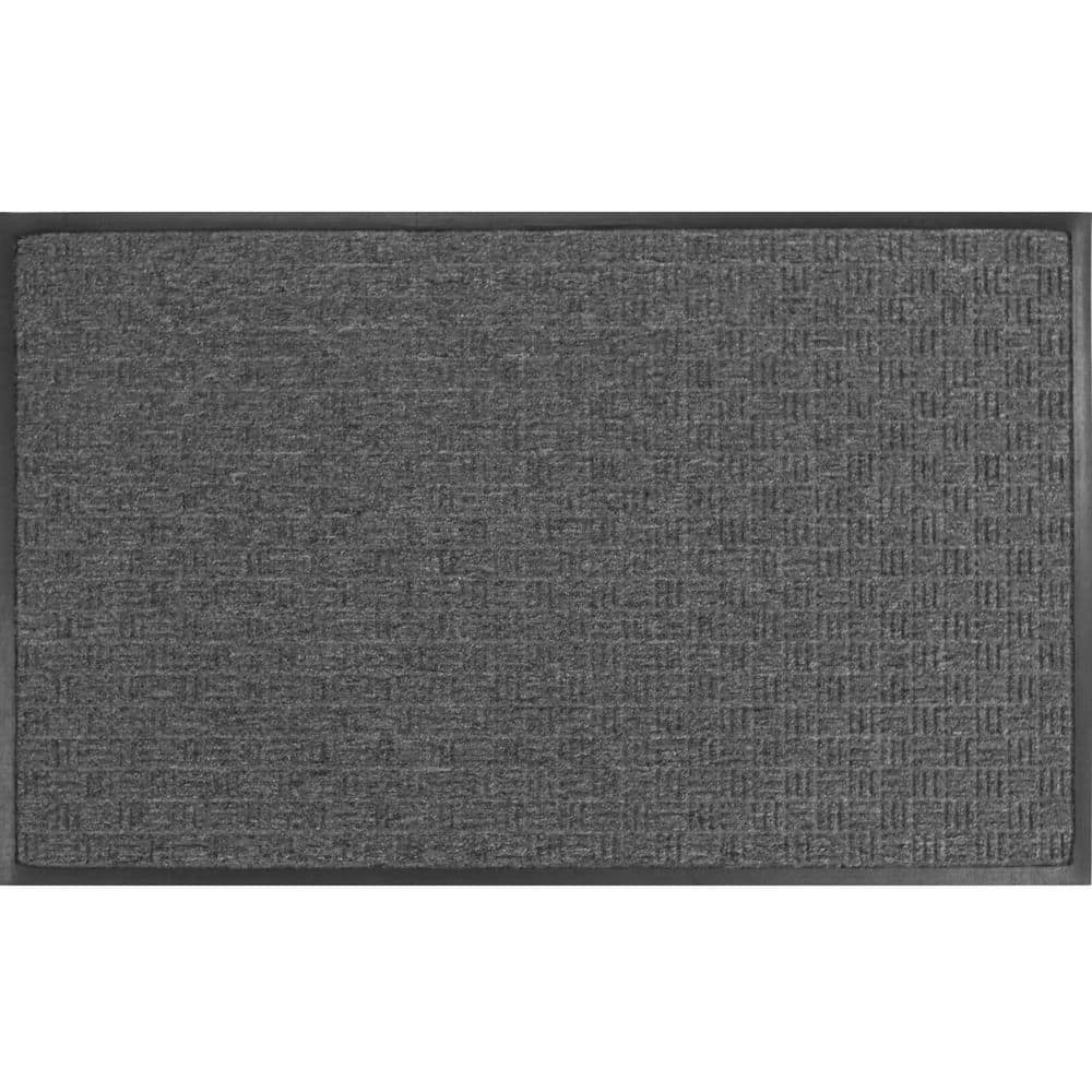 Apache Mills Gatekeeper Mat NG Charcoal 3 ft. x 10 ft. Indoor/Outdoor ...