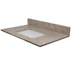 MarCraft Vista 31 in. W x 22 in. D Granite Single Rectangle Basin ...