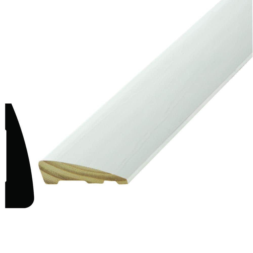 Alexandria Moulding 11/16 in. D x 2-1/2 in. W x 96 in. L Pine Wood ...