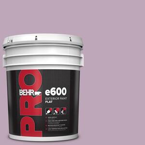 BEHR PRO 5 gal. #680F-4 Soft Heather Low Luster Exterior Paint PR62005 ...