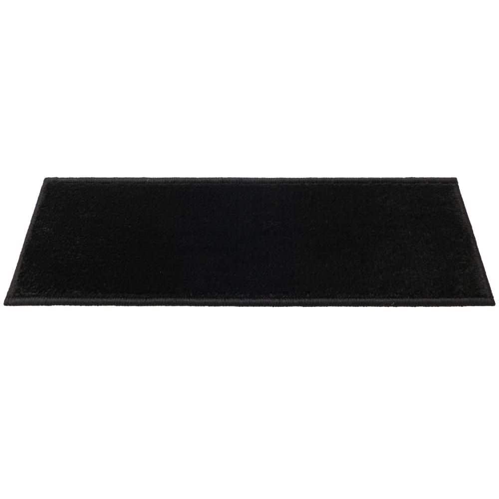 RugStylesOnline Custom Stair Treads Solid Black 6 in. x 26 in. Stair ...