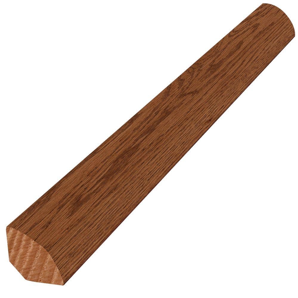 Mohawk 7 ft. x 3/4 in. x 3/4 in. Winchester Oak Quarter Round Molding ...