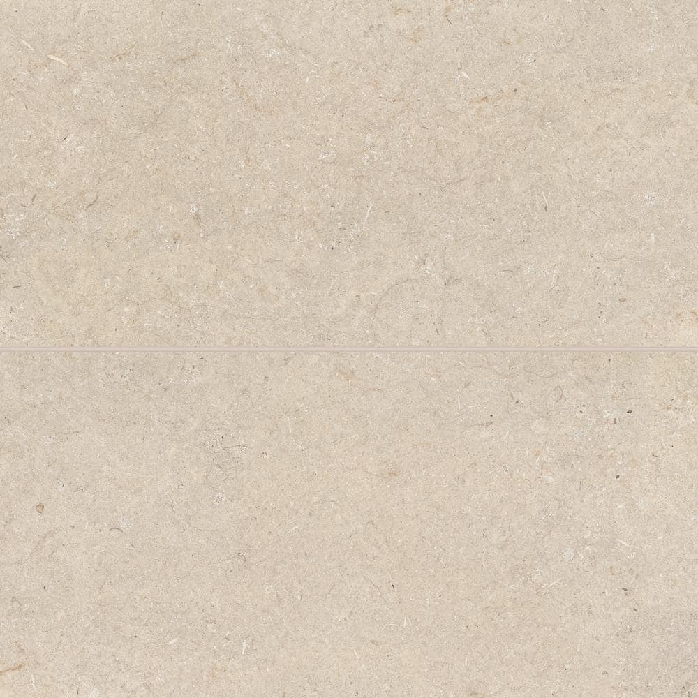 Bedrosians Poetry Stone 24 in. x 48 in. Matte Porcelain Field Tile in ...
