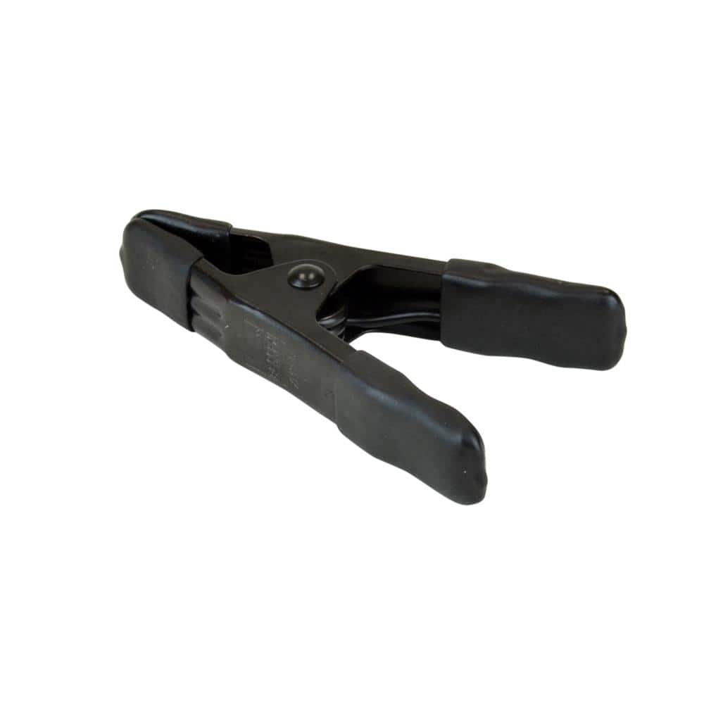 BESSEY XM Series 1 in. Capacity Steel Spring Clamp in Black with 1-1/4 ...