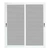 Unique Home Designs 72 in. x 80 in. White Sliding Ultimate Security ...