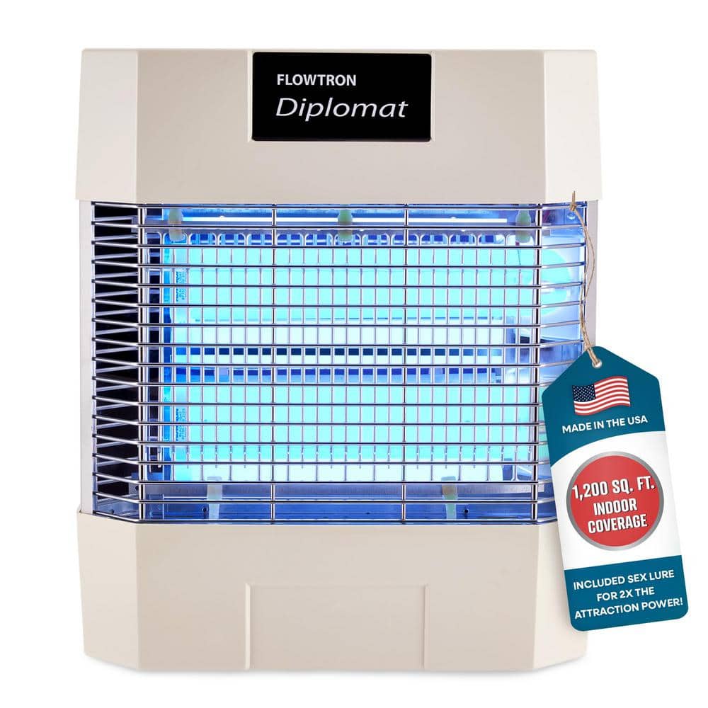 Flowtron Diplomat Indoor Bug Zapper, 1200 sq. ft. Electric Fly and ...