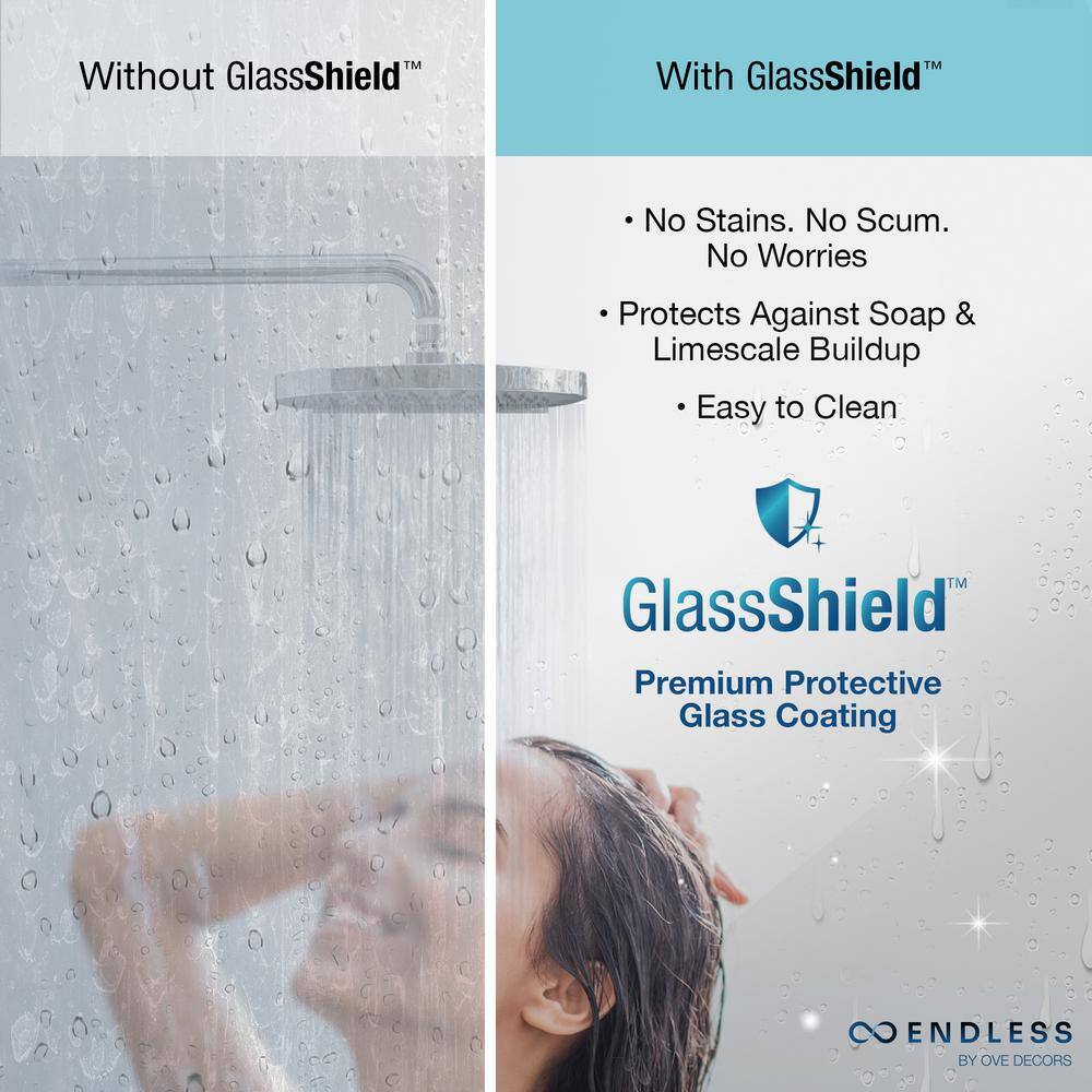 Buy Tampa-Pro 67 1/8 in. W x in. H Pivot Frameless Door in Oil Rubbed ...