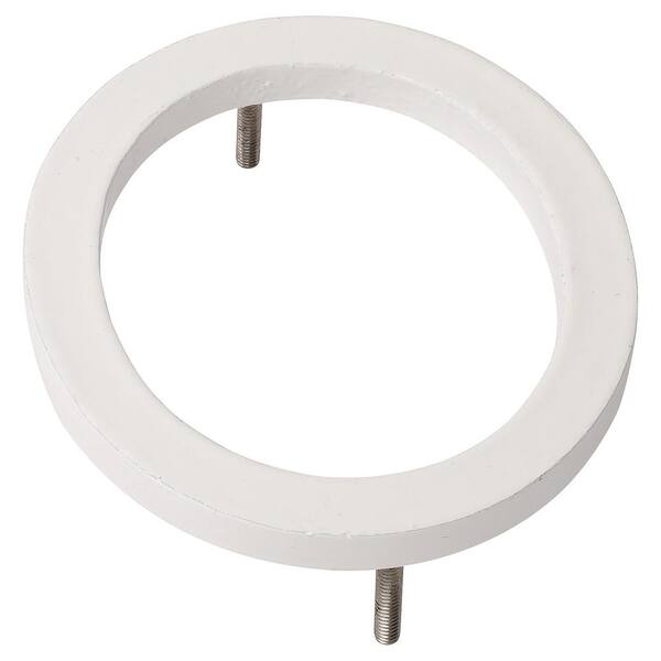 Montague Metal Products 4 in. White Aluminum Floating or Flat Modern ...