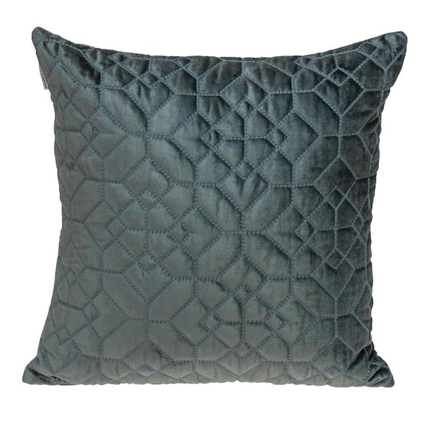 PARKLAND COLLECTION Sora Transitional Quilted Gray/Charcoal Throw ...
