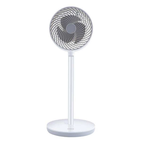 Adrinfly 20 in. 3 fan speeds Portable Box Fan in White Aerodynamic ...
