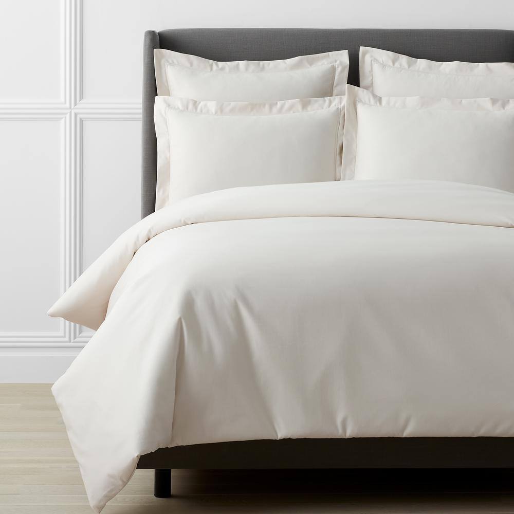 The Company Store Legends Luxury Egyptian Cotton Sateen Cream King ...