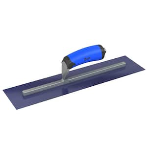 Bon Tool 11 in. x 4 1 2 in. Straight Edge Finishing Trowel with Wood Handle 87 152 The Home Depot