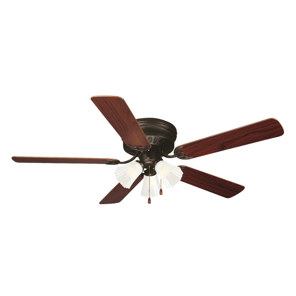 Design House Millbridge 52 in. Oil-Rubbed Bronze Hugger Ceiling Fan ...