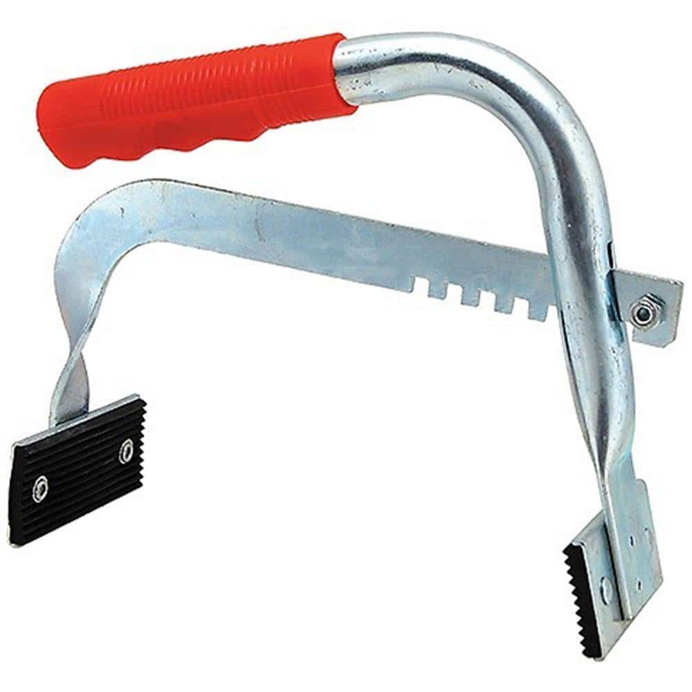 Car battery carrying strap store