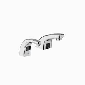 SLOAN Optima Hardwired Deck-Mounted Single Hole Touchless Bathroom ...
