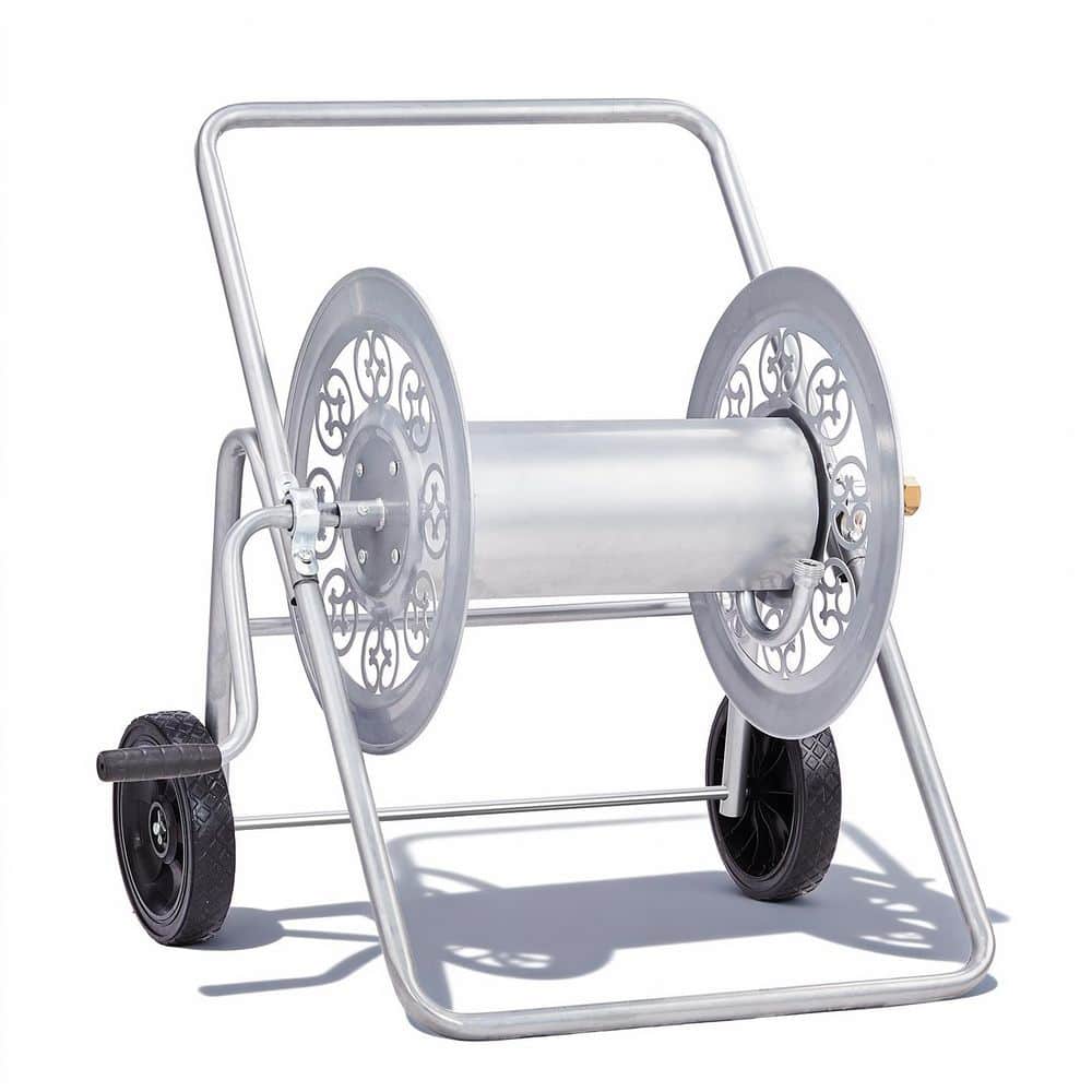 Karl home Heavy Duty 175 ft. Garden Water Hose Carts Mobile Tools ...