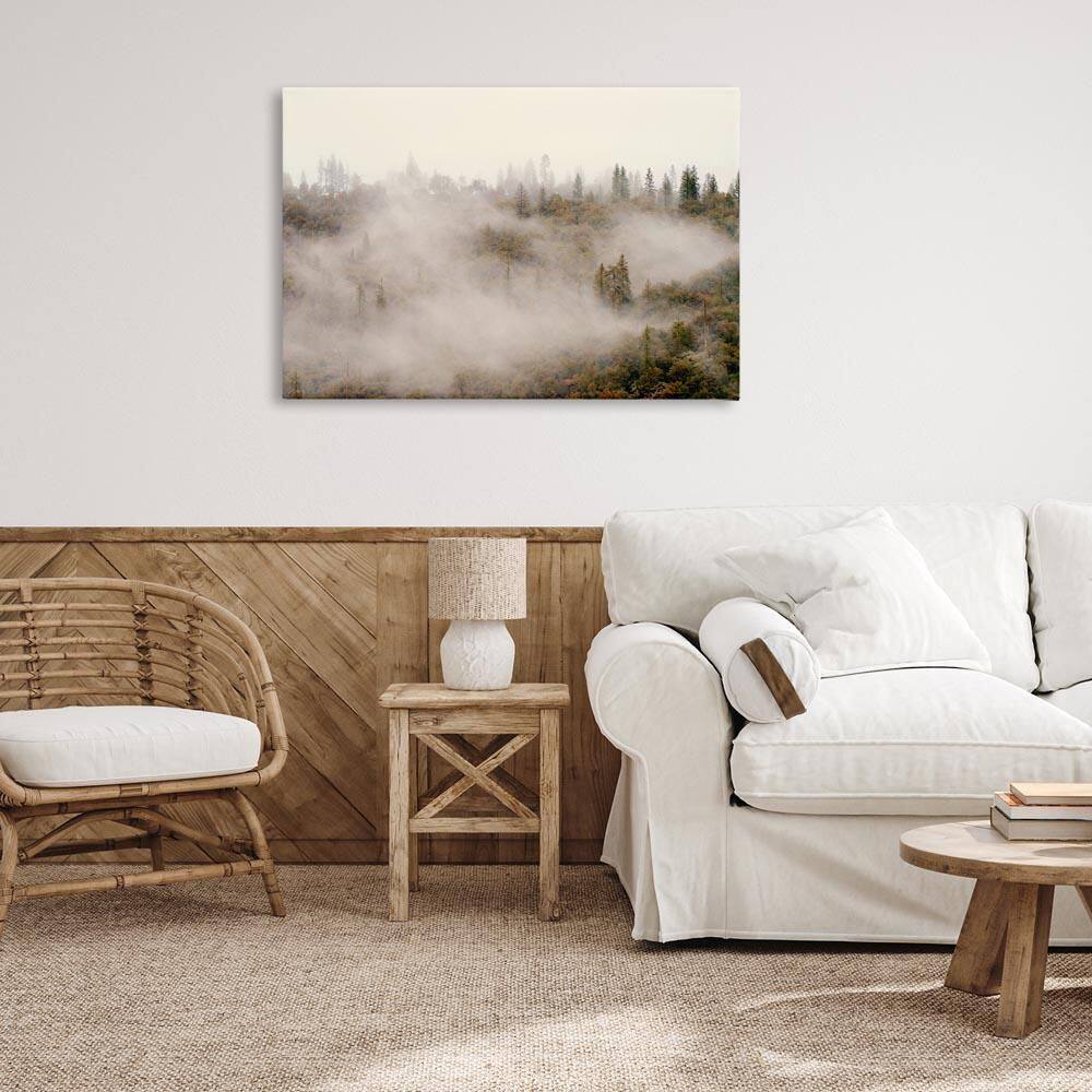 Stupell Industries Morning Fog over Trees by Gemma Bardot Unframed ...