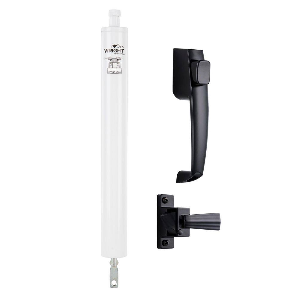 Wright Products Closer Latch Combo Kit w/Thumbscrew, Split Finish ...