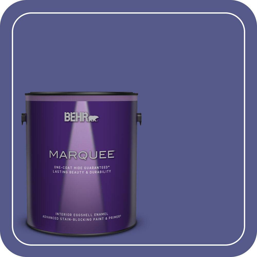BEHR MARQUEE 1 gal. #620B-7 Wild Elderberry Eggshell Enamel Interior ...