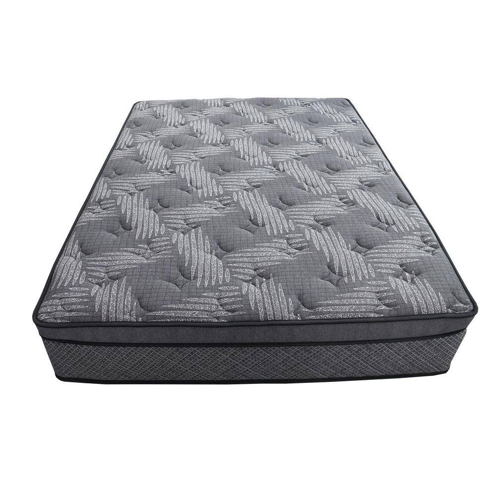 Somnify King Size 12 in. Firm Hybrid Innerspring Mattress with Gel ...
