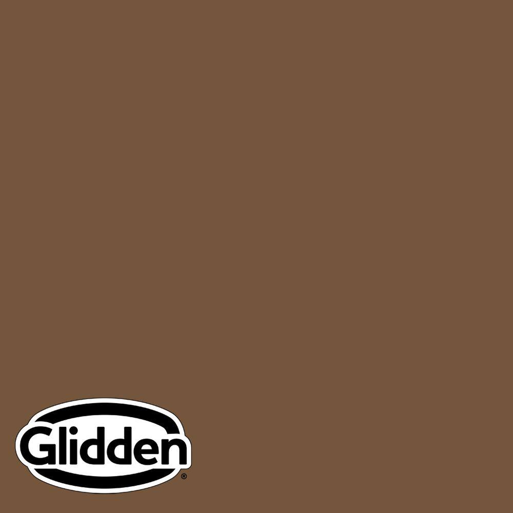 Glidden Essentials 1 gal. PPG1079-7 Molasses Satin Exterior Paint ...