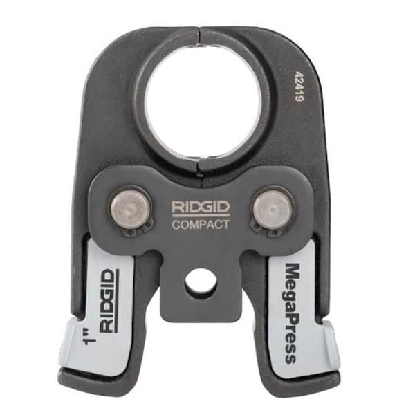 RIDGID MegaPress Compact 1 in. Jaw for Stainless Steel and Carbon Steel ...