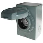 Reliance Controls 30 Amp Power Inlet Box PB30 - The Home Depot