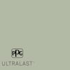 PPG UltraLast 1 qt. #PPG1124-4 Light Sage Matte Interior Paint and ...