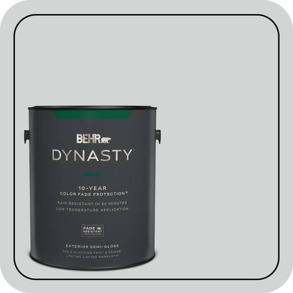 BEHR DYNASTY 1 gal. #N450-1 Evaporation Semi-Gloss Exterior Stain ...