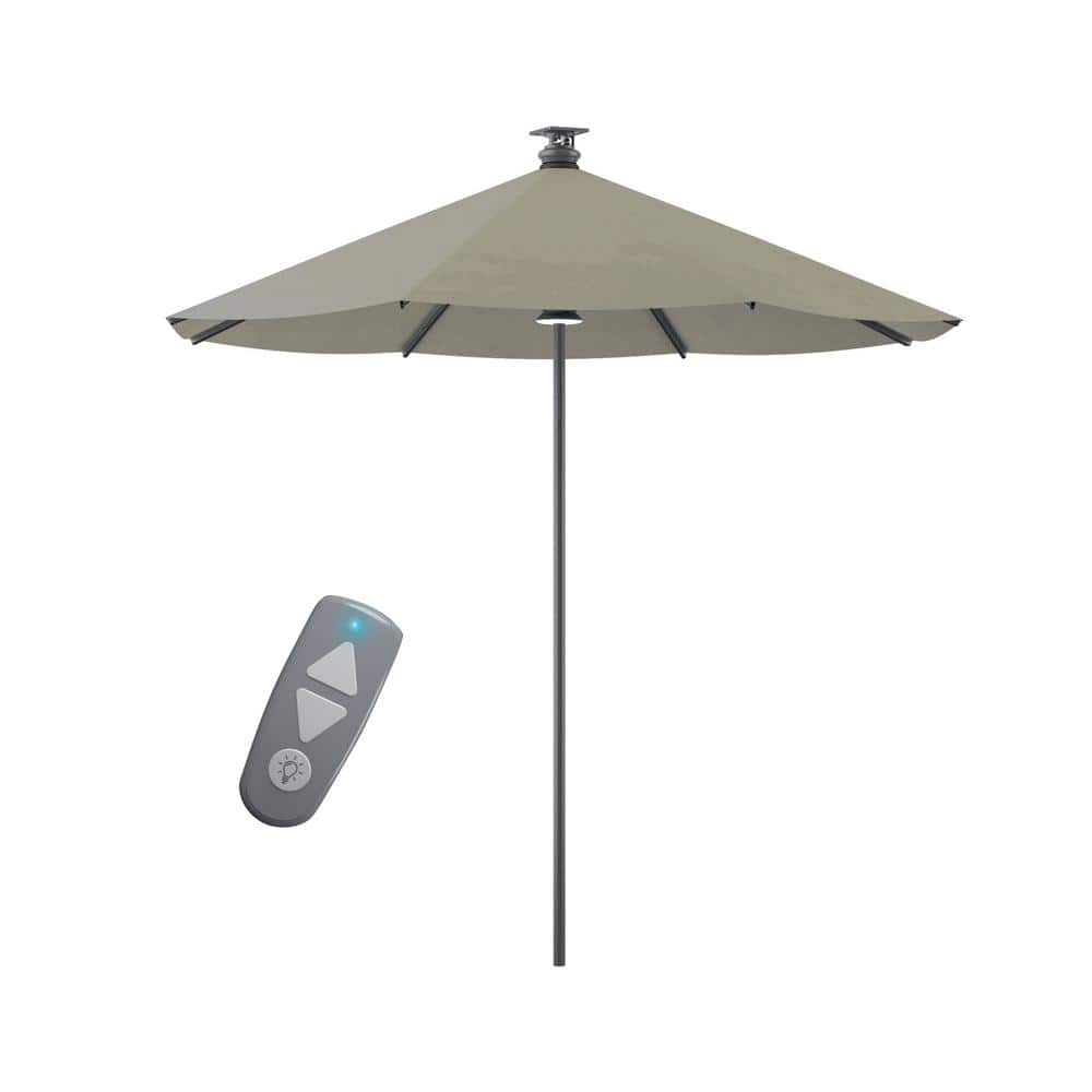 ABOVE Height 2-Series 9 ft. Smart Umbrella with Remote, Wind Sensor ...