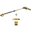 DEWALT 20V MAX 8in. Cordless Battery Powered Pole & Chainsaw with 8in. Bar & Chain (34 Link ...