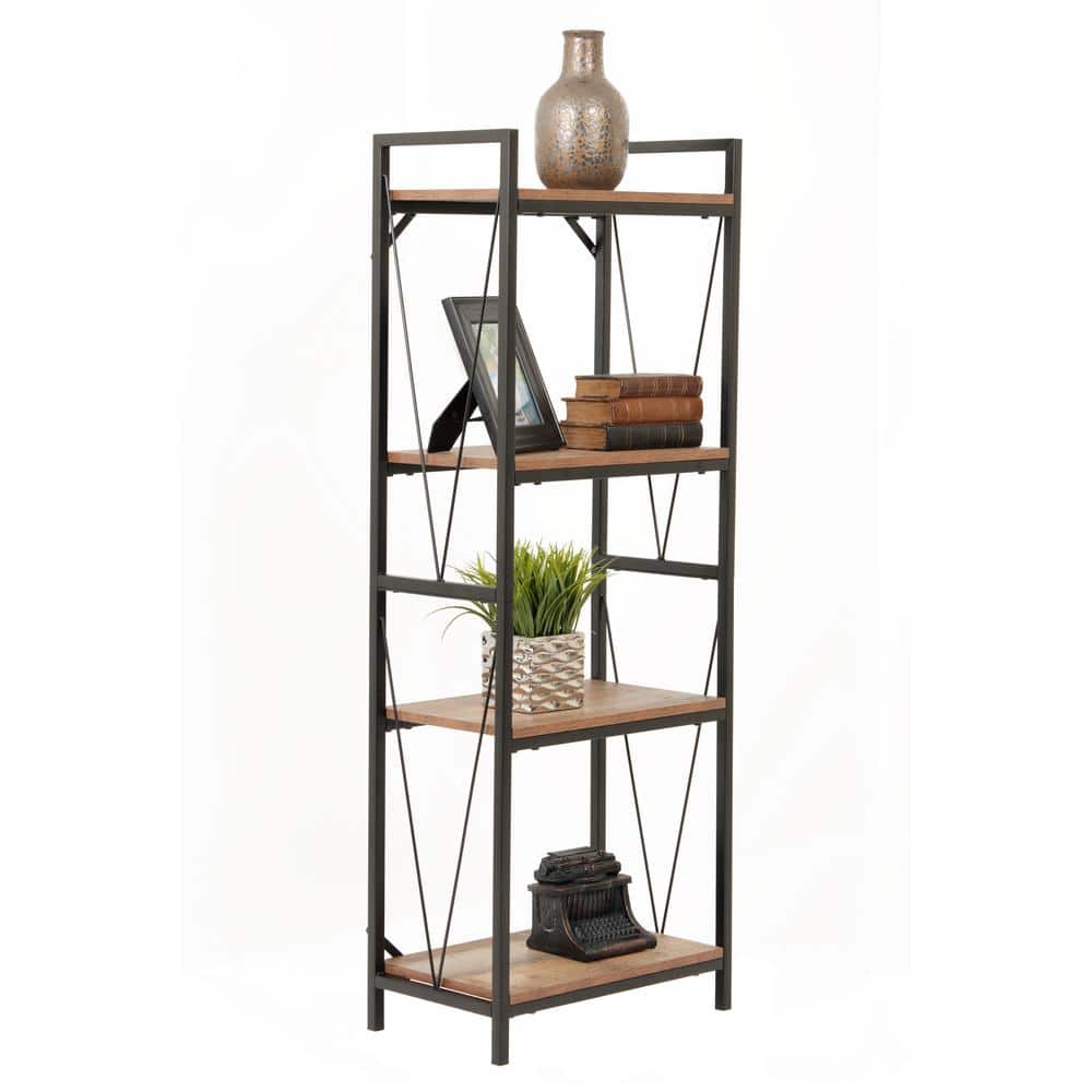 OS Home and Office Mountain Ridge 54 in. Rustic Reclaimed Barnwood ...