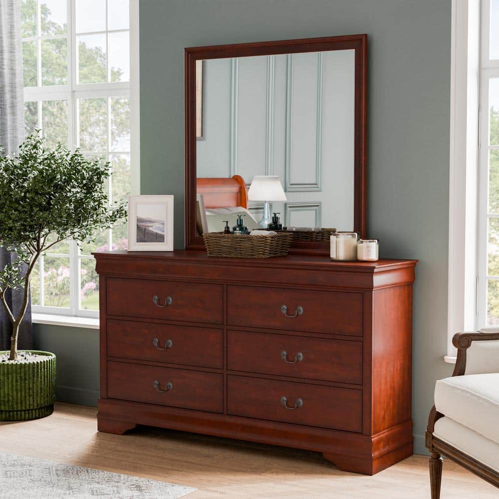 Cherry wood chest dresser store