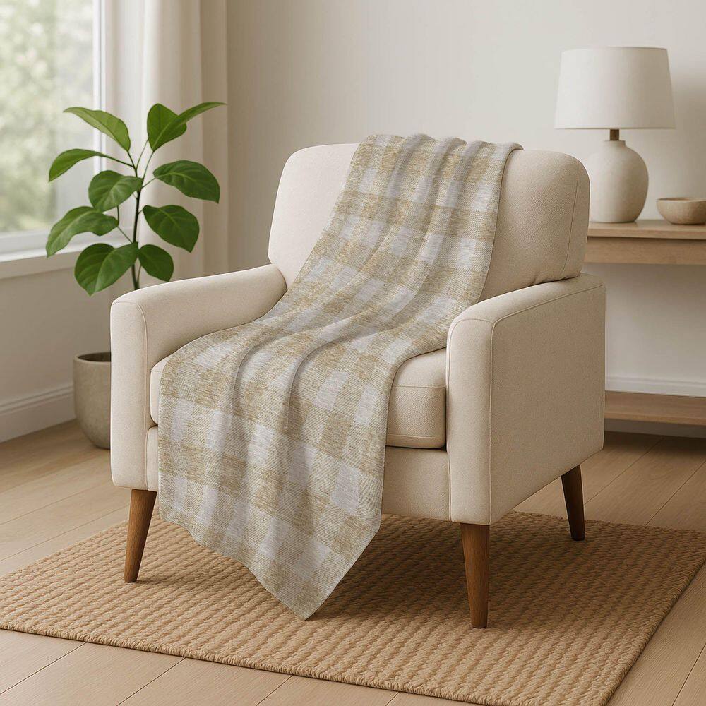 Addison Rugs Premium Machine Washable ASB923 Beige 50 in. x 70 in ...
