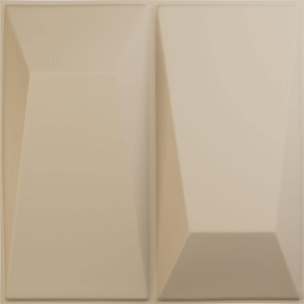 Ekena Millwork 11 7/8 in. x 11 7/8 in. Locke EnduraWall Decorative 3D ...