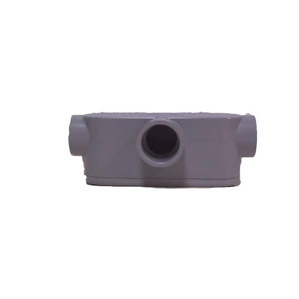 Vassallo 3/4 in. Type T Conduit Body ST20S - The Home Depot