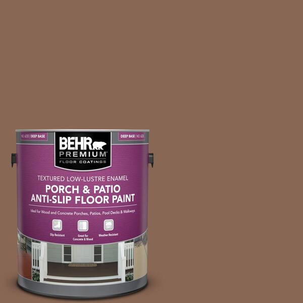 BEHR PREMIUM 1 gal. #PPU3-17 Clay Pot Textured Low-Lustre Enamel ...