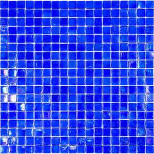 Apollo Tile Skosh 4 in. x 6 in. Glossy Navy Blue Glass Mosaic Uniform ...