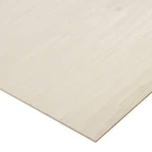 PureBond 1/4 in. x 4 ft. x 8 ft. Poplar Hardwood Plywood 5800 - The ...